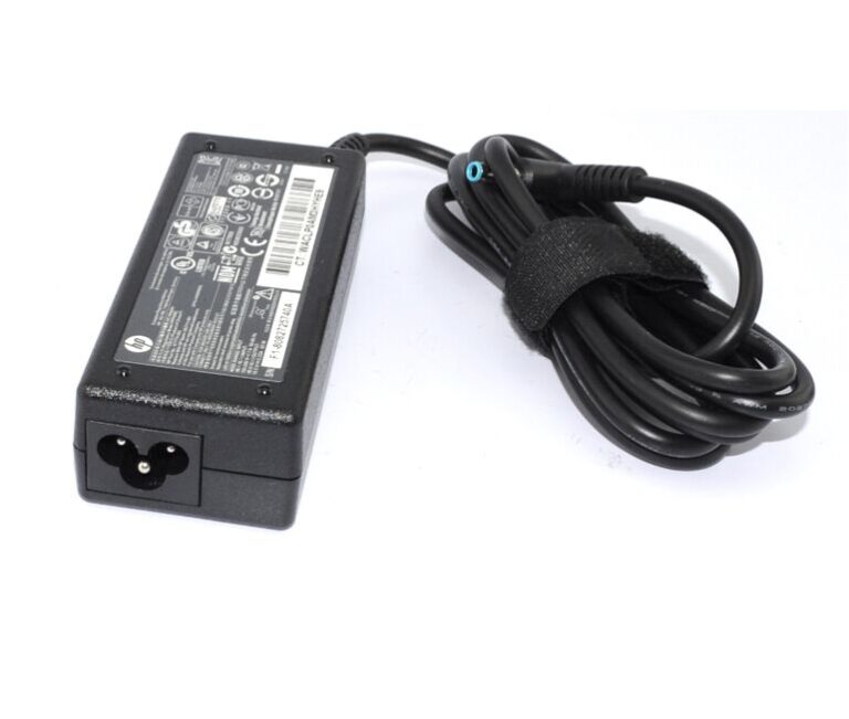 HP Blue Tip Charger – 65W Adapter with Free Cable - Tec Hut